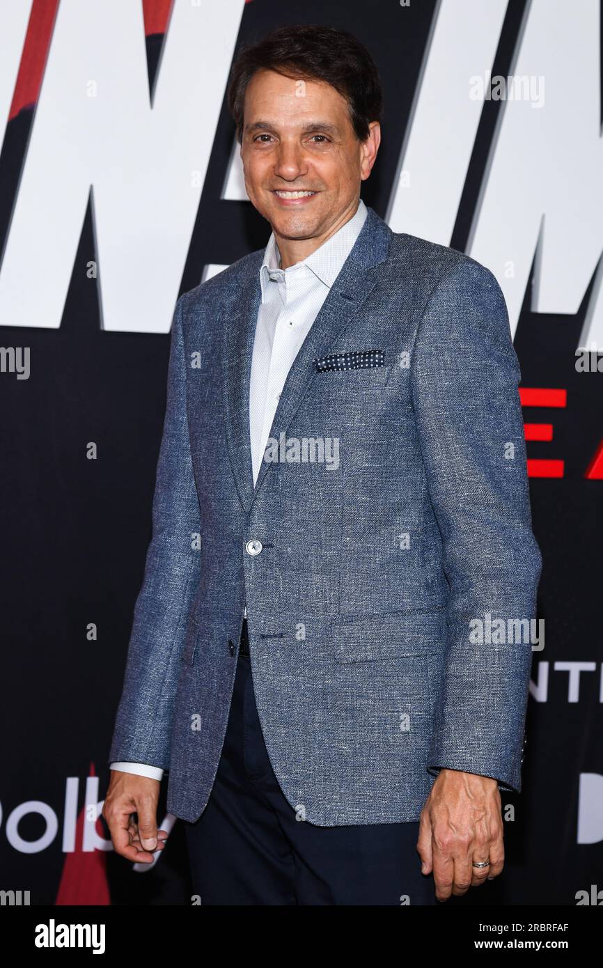 New York, USA. 10th July, 2023. Ralph Macchio walking on the red carpet ...