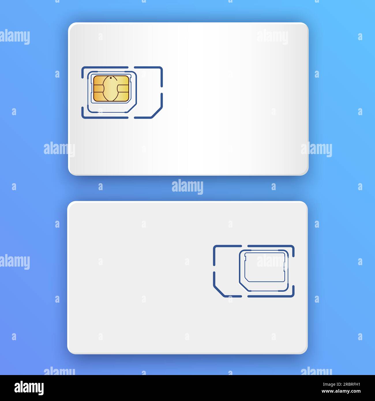 Mini sim card Stock Vector Images - Alamy