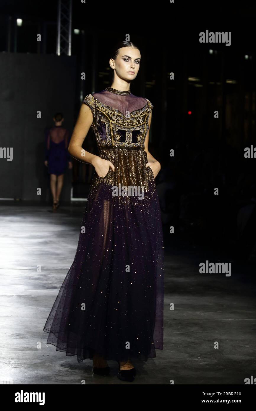 Rome, Italy. July 10, 2023 - Models on the catwalk for the ...