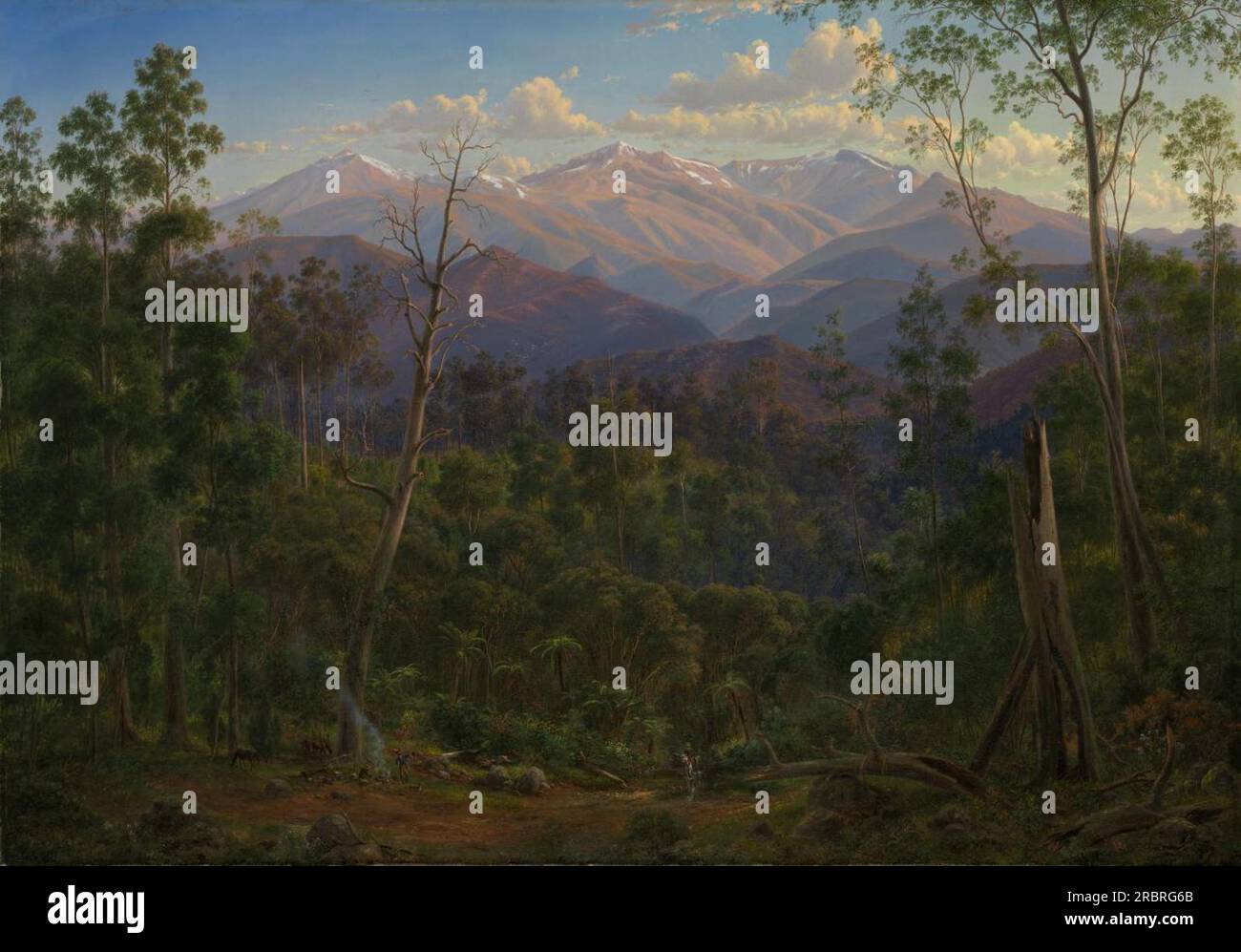 Mount Kosciusko, seen from the Victorian border (Mount Hope Ranges ...