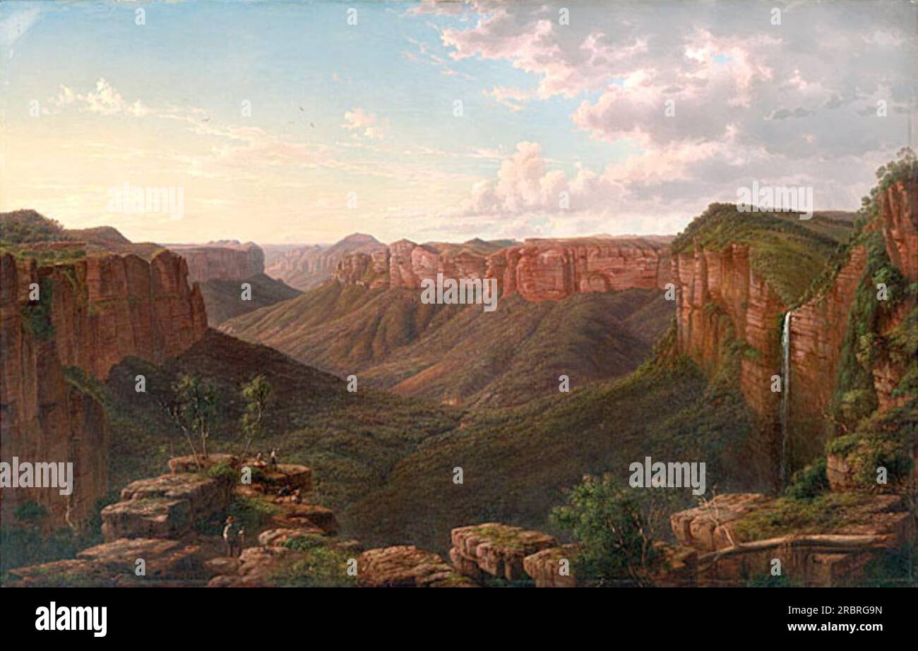 Govetts leap and grose river valley hi-res stock photography and images ...