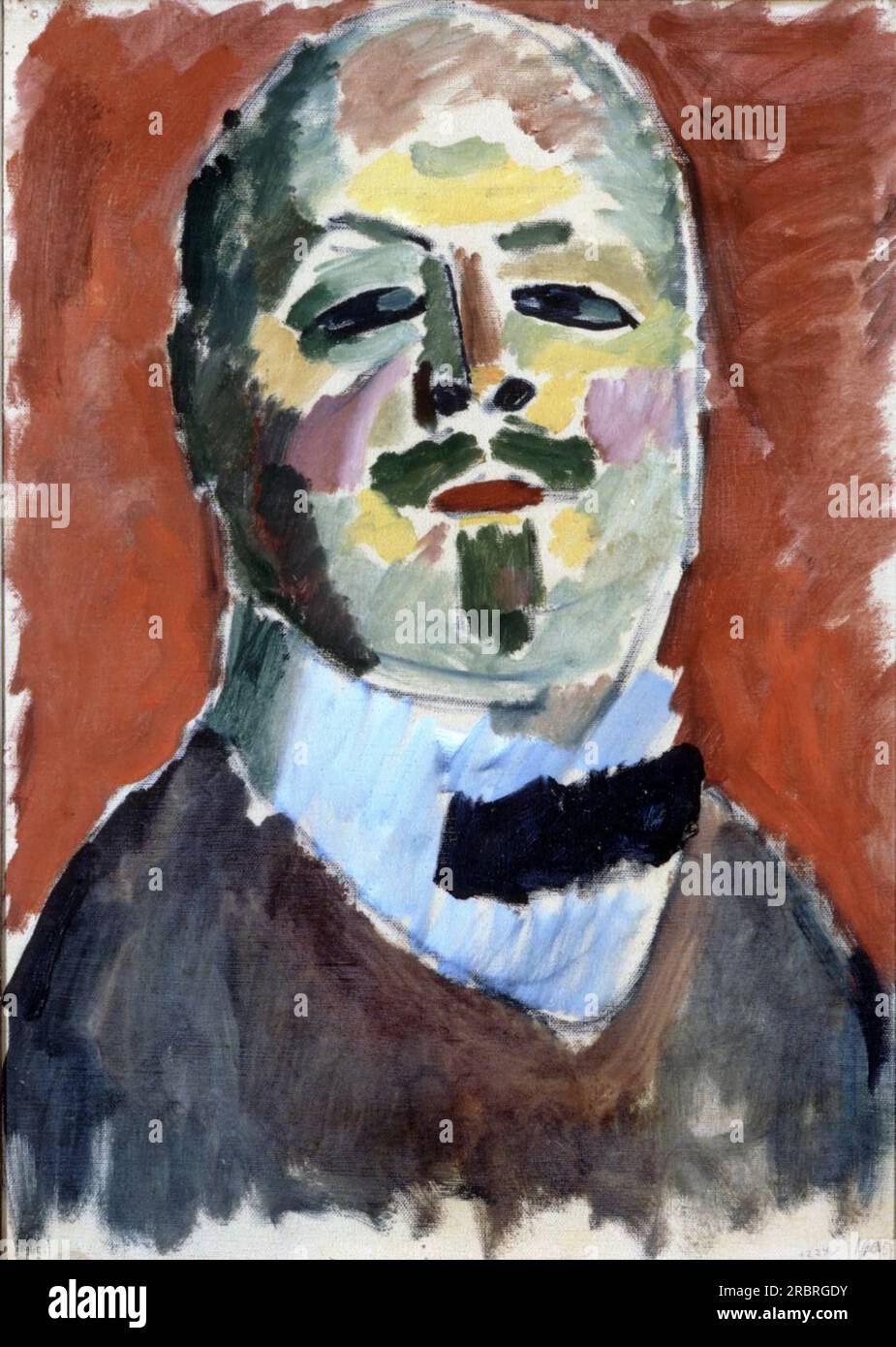 Self-portrait 1905 by Alexej von Jawlensky Stock Photo - Alamy