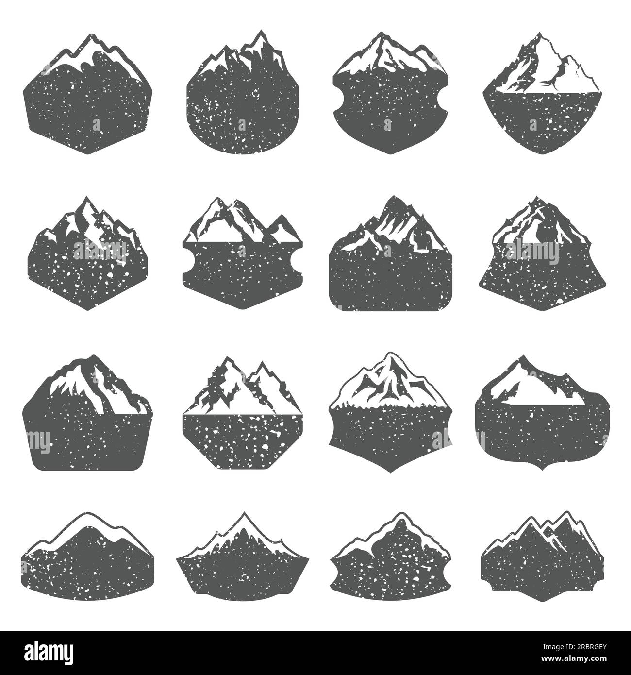 Shapes of mountain hi-res stock photography and images - Alamy
