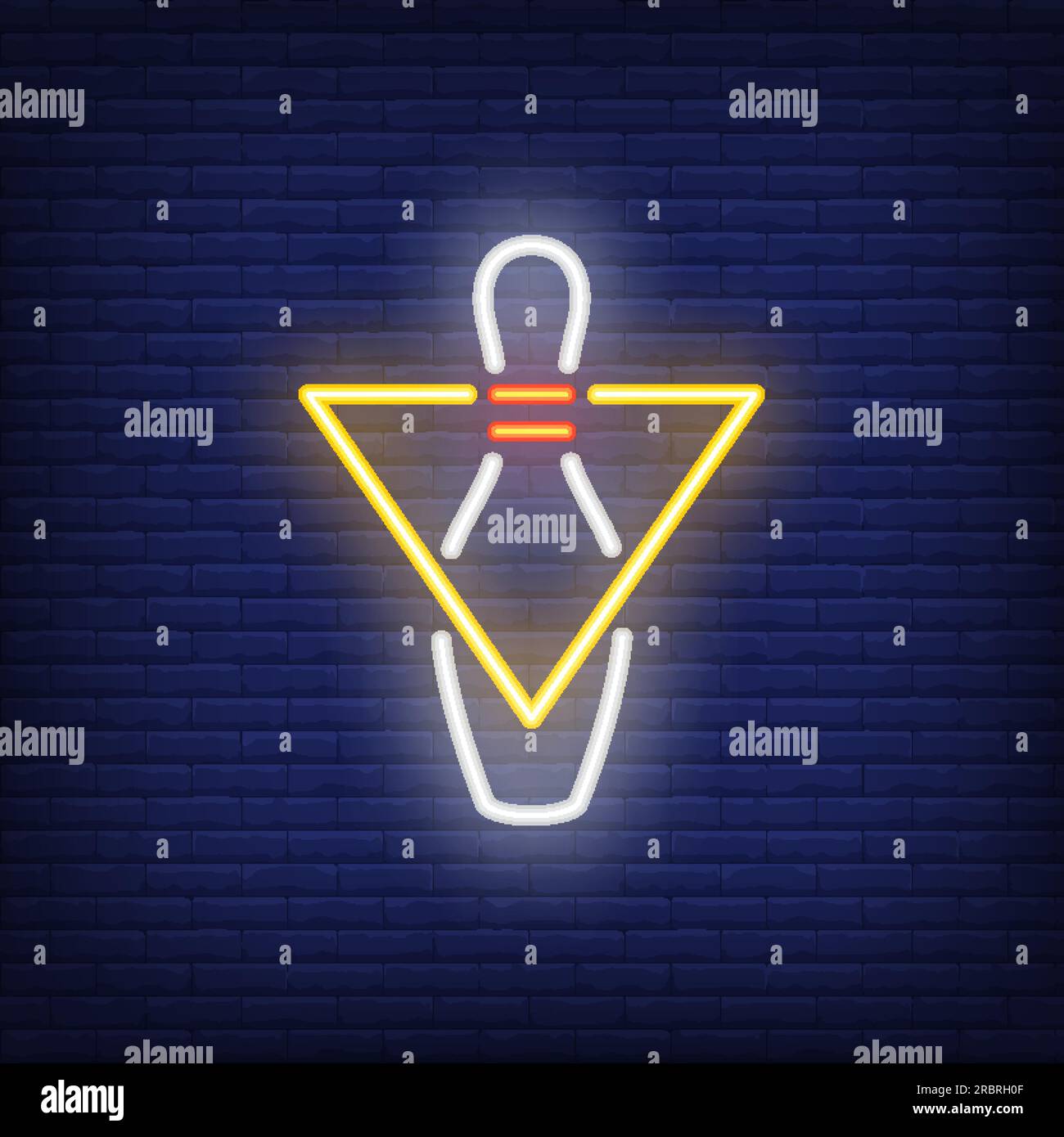 Bowling night symbol Stock Vector Images - Alamy