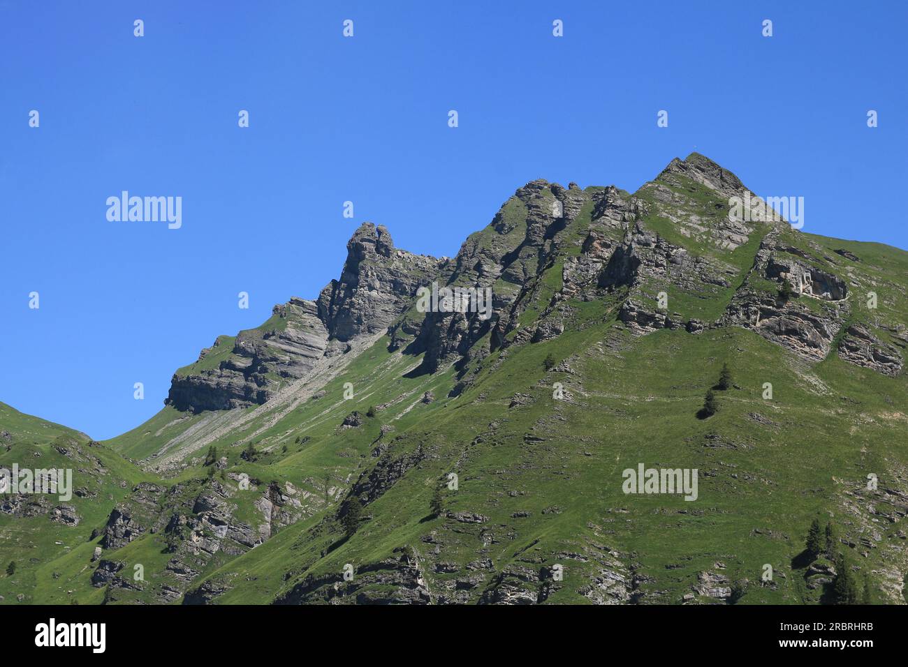 Rock formation at swiss alps hi-res stock photography and images - Alamy