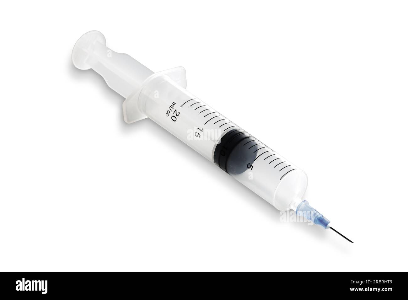 Plastic medical syringe icon hi-res stock photography and images - Alamy
