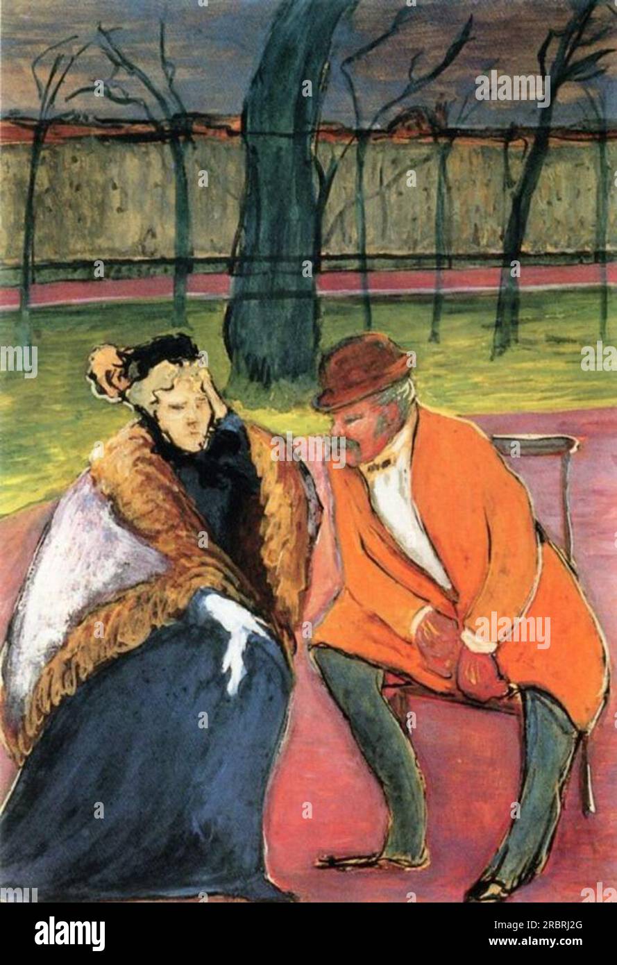 Untitled by Marianne von Werefkin Stock Photo - Alamy