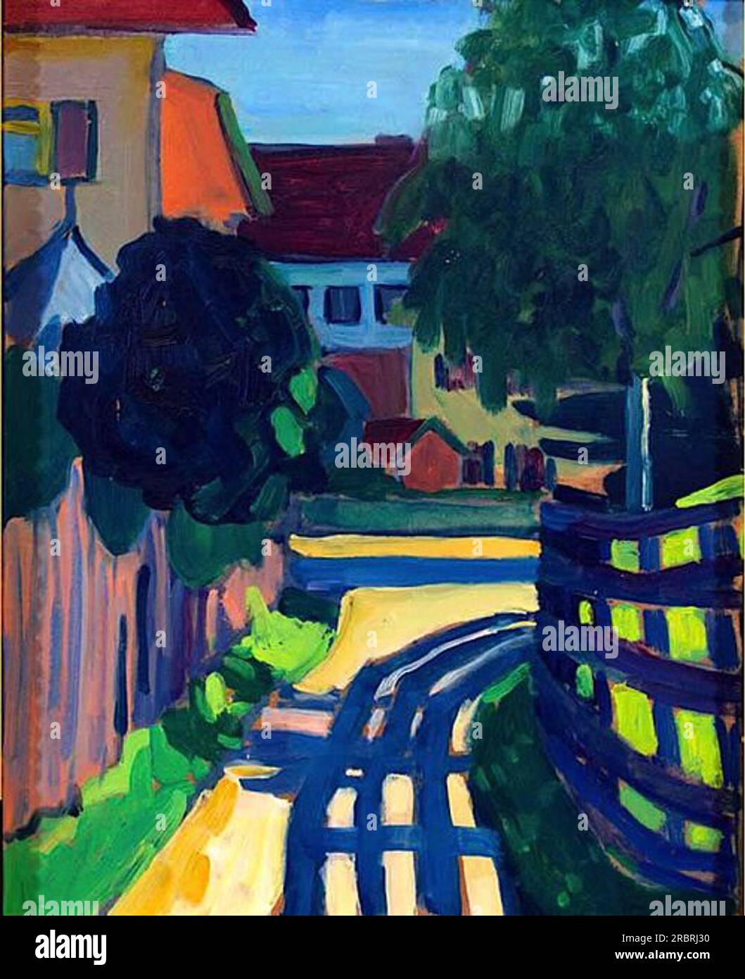 Untitled by Marianne von Werefkin Stock Photo - Alamy