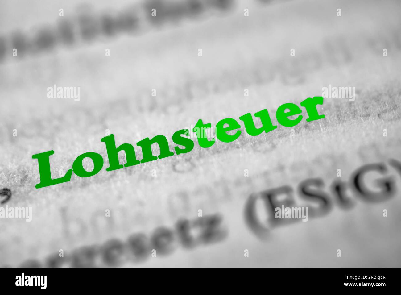 Lohnsteuer hi-res stock photography and images - Alamy