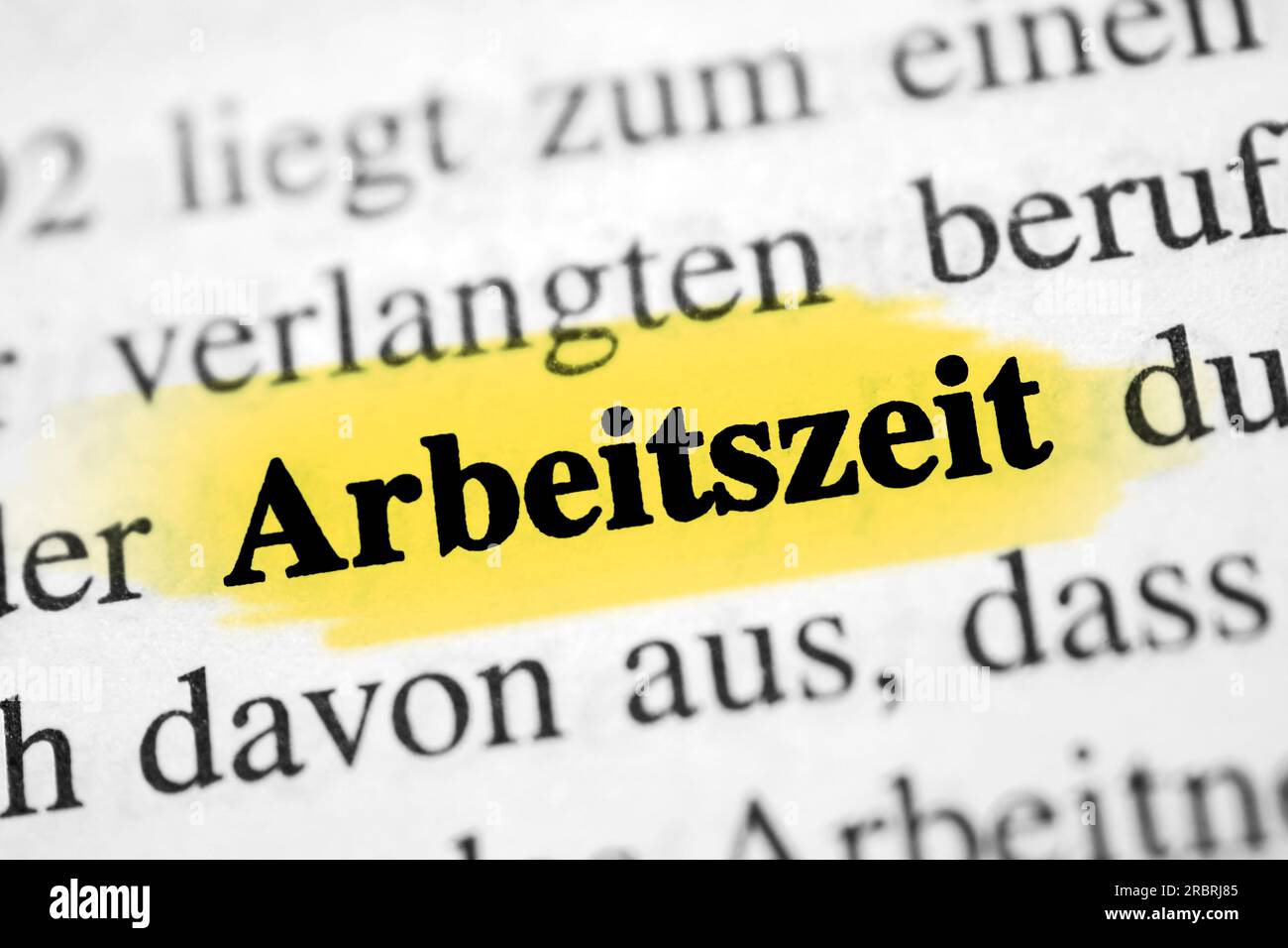 Arbeitszeit hi-res stock photography and images - Alamy