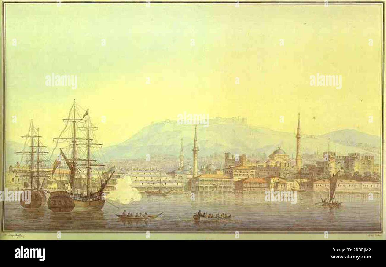 Smirna 1820 by Maxim Vorobiev Stock Photo - Alamy