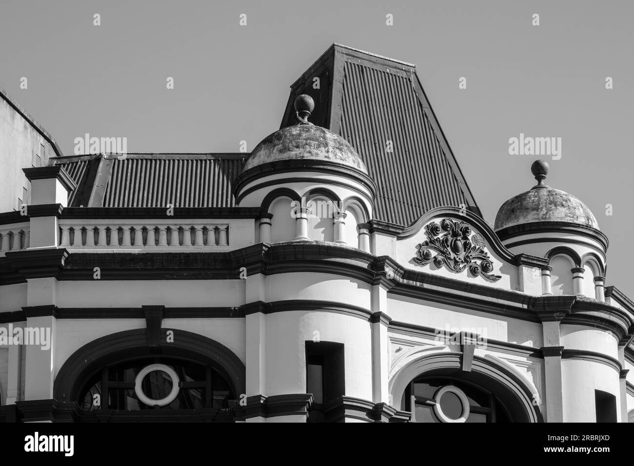 Building detail in Fortitude Valley, McWhirters Stock Photo - Alamy