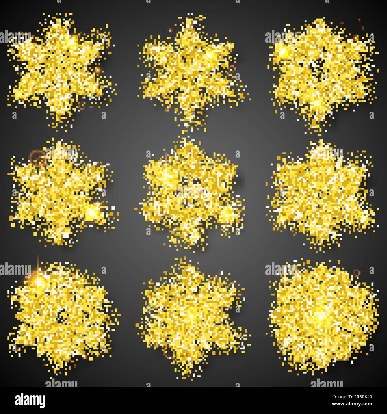 Golden color nine hi-res stock photography and images - Alamy