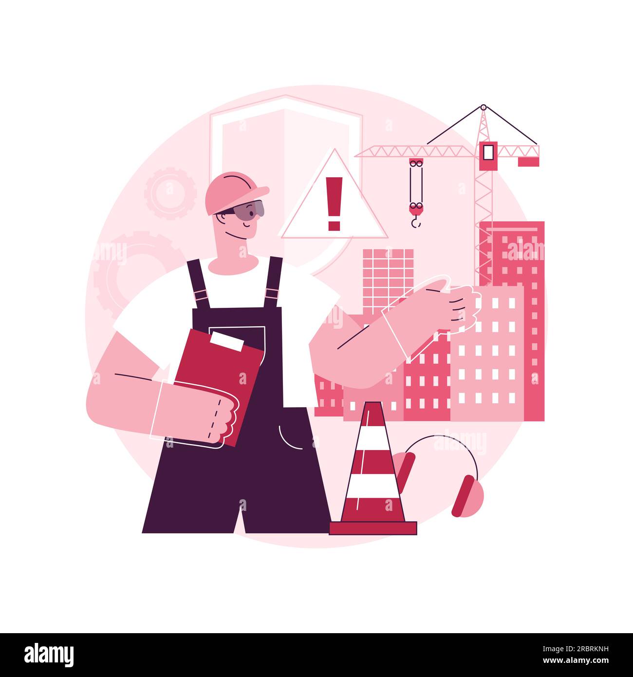 Risk assessment cartoon Cut Out Stock Images & Pictures - Alamy