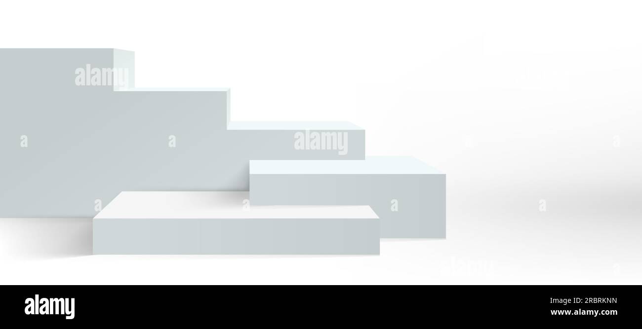 Gallery staircase Stock Vector Images - Alamy