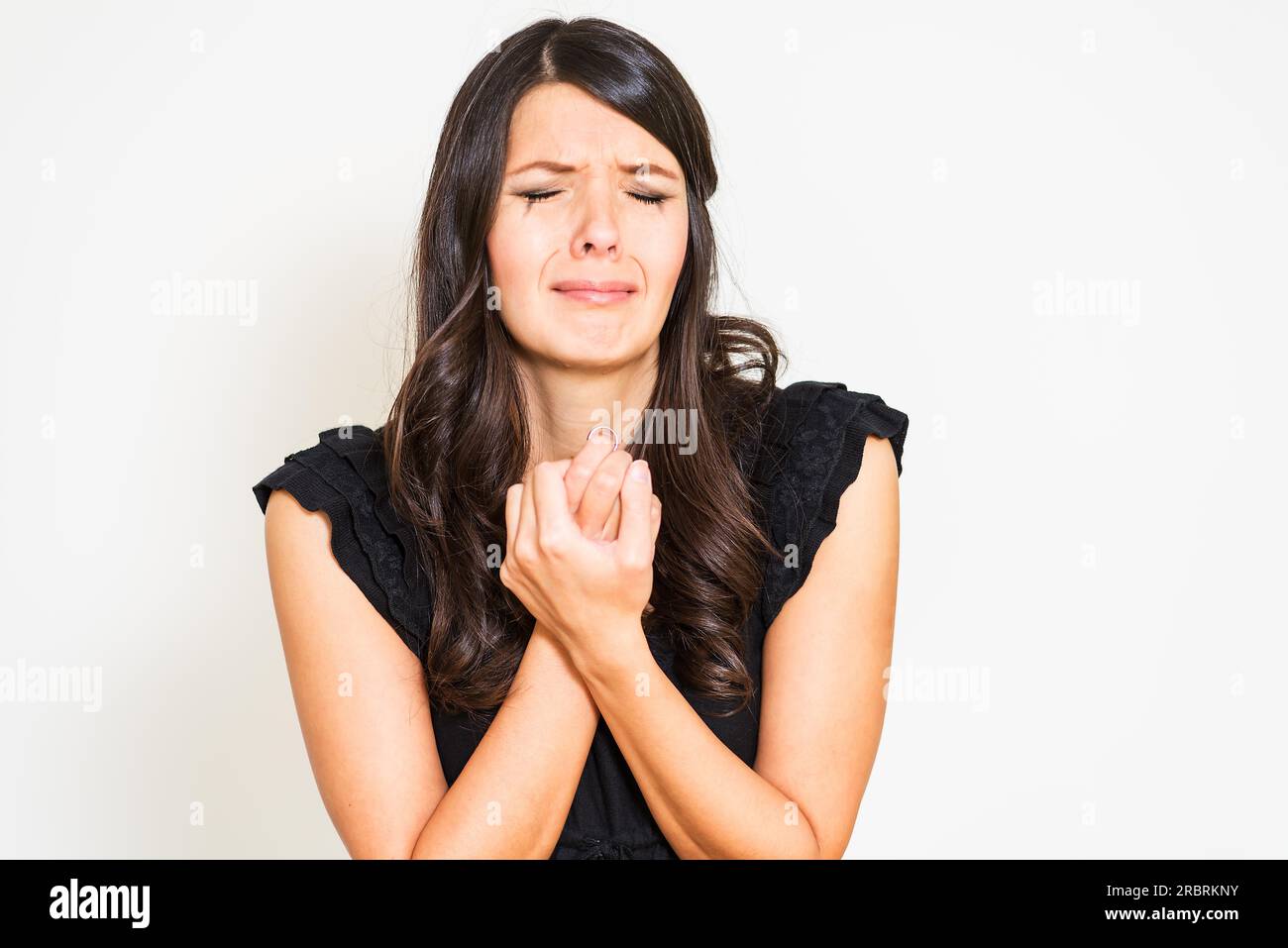 Wringing hands hi-res stock photography and images - Alamy