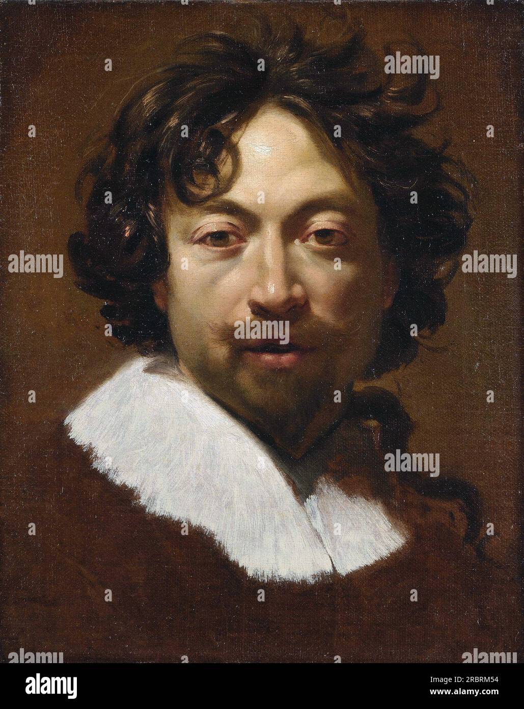 Self-portrait c.1626 - c.1627; France by Simon Vouet Stock Photo - Alamy
