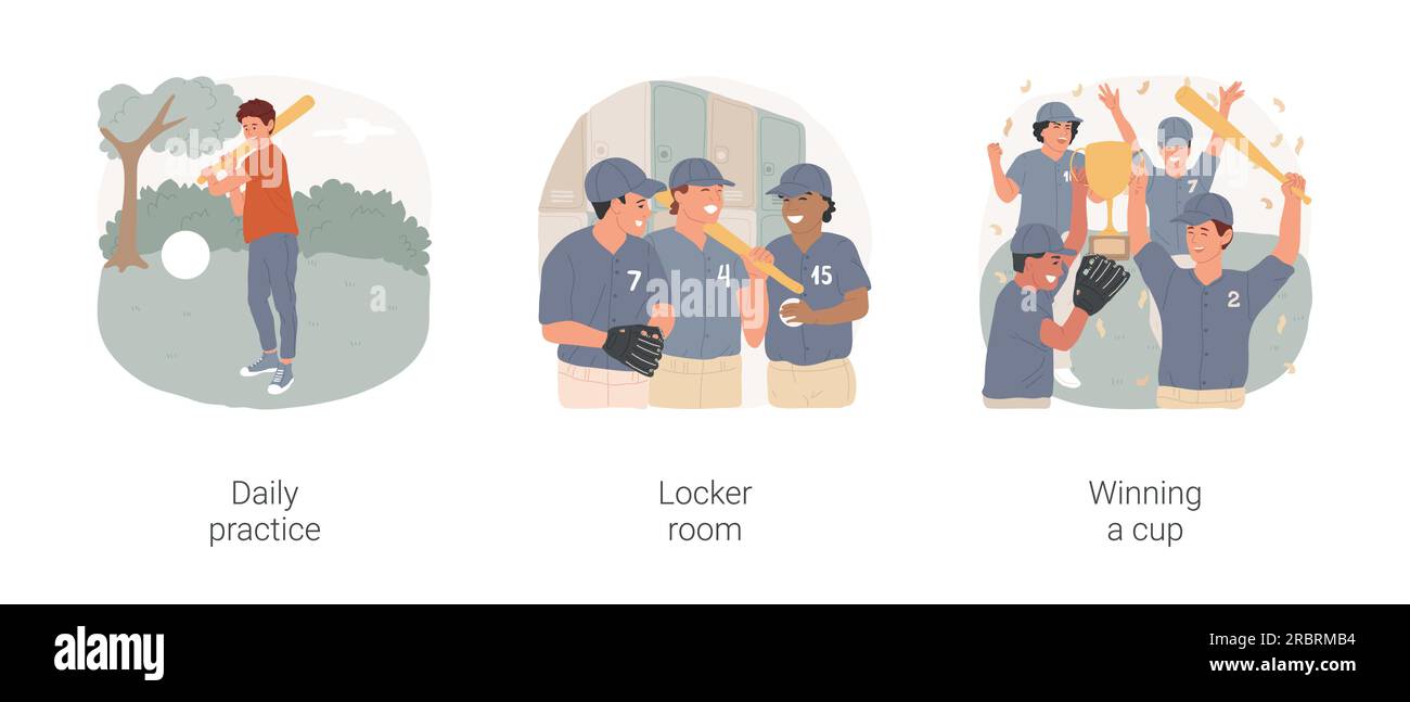 Locker room baseball Stock Vector Images - Alamy
