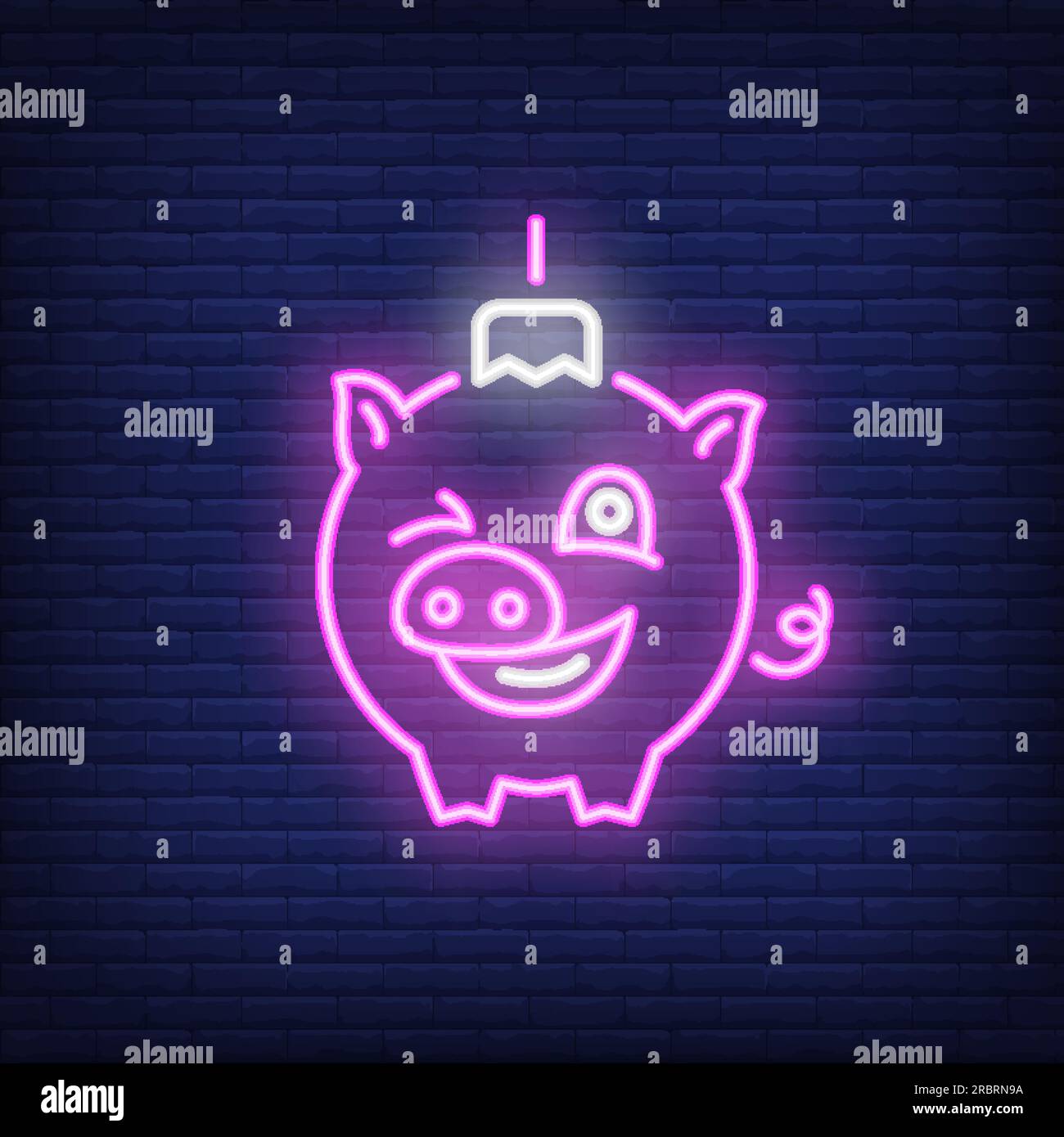 Pig shaped sign hi-res stock photography and images - Alamy