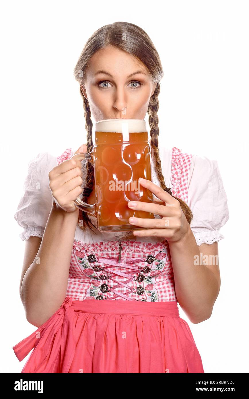 Woman drinking large alcoholic traditional hi-res stock photography and ...