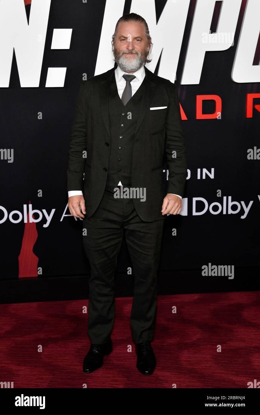 Shea Whigham attends the premiere of "Mission: Impossible - Dead ...