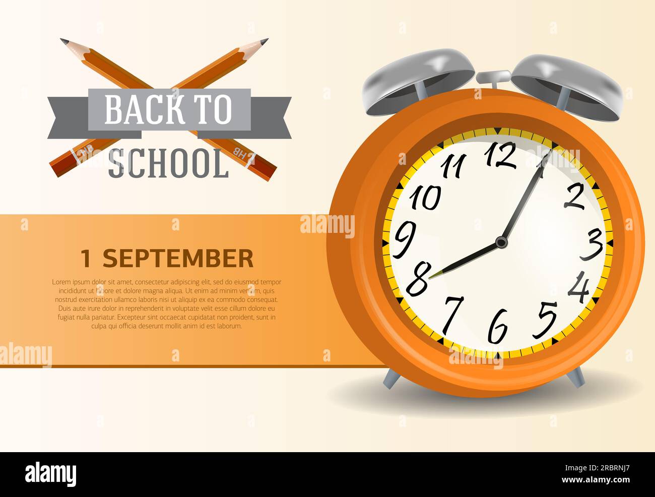 First alarm clock Stock Vector Images - Alamy