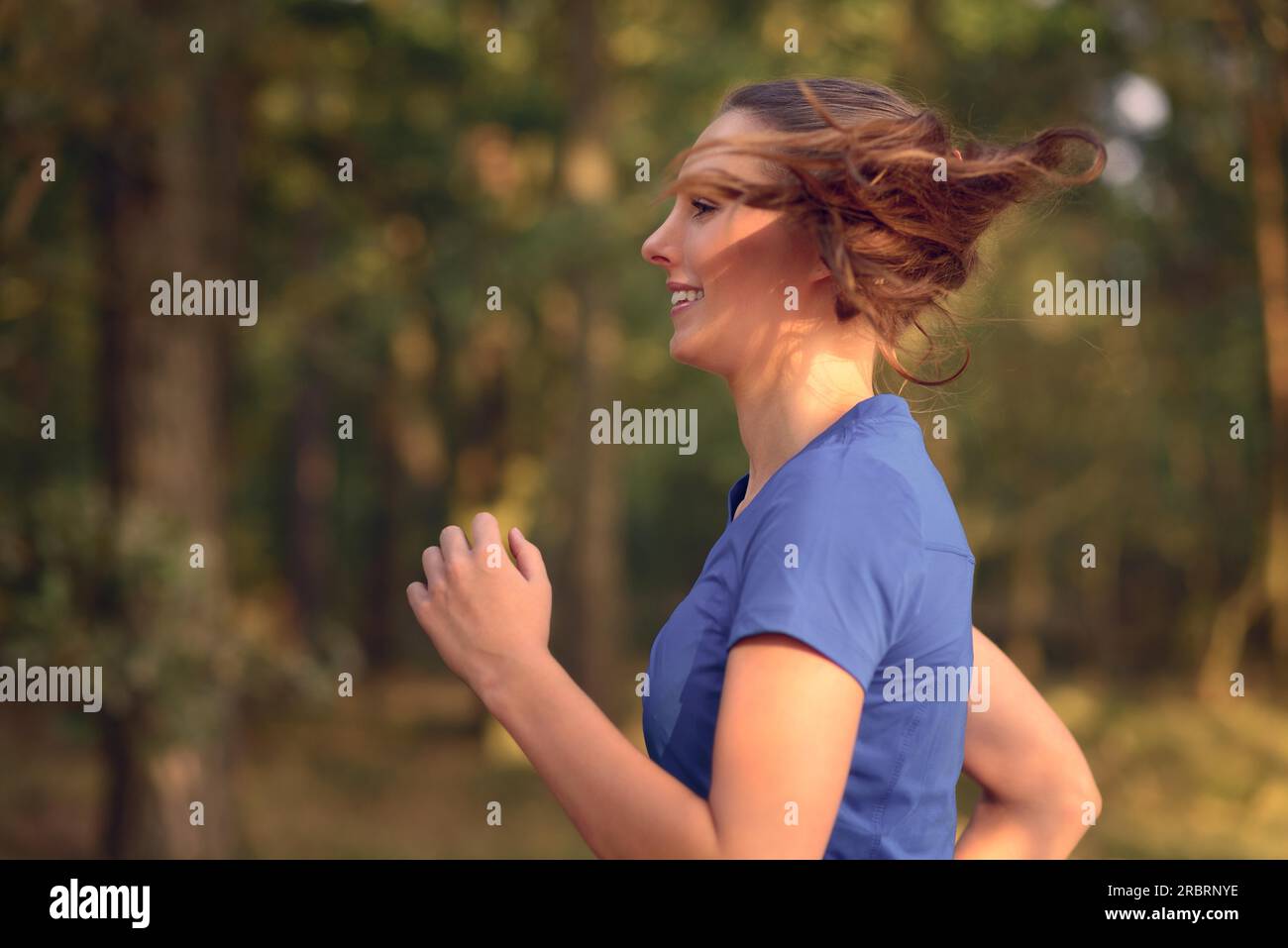 Happy jogger hi-res stock photography and images - Alamy