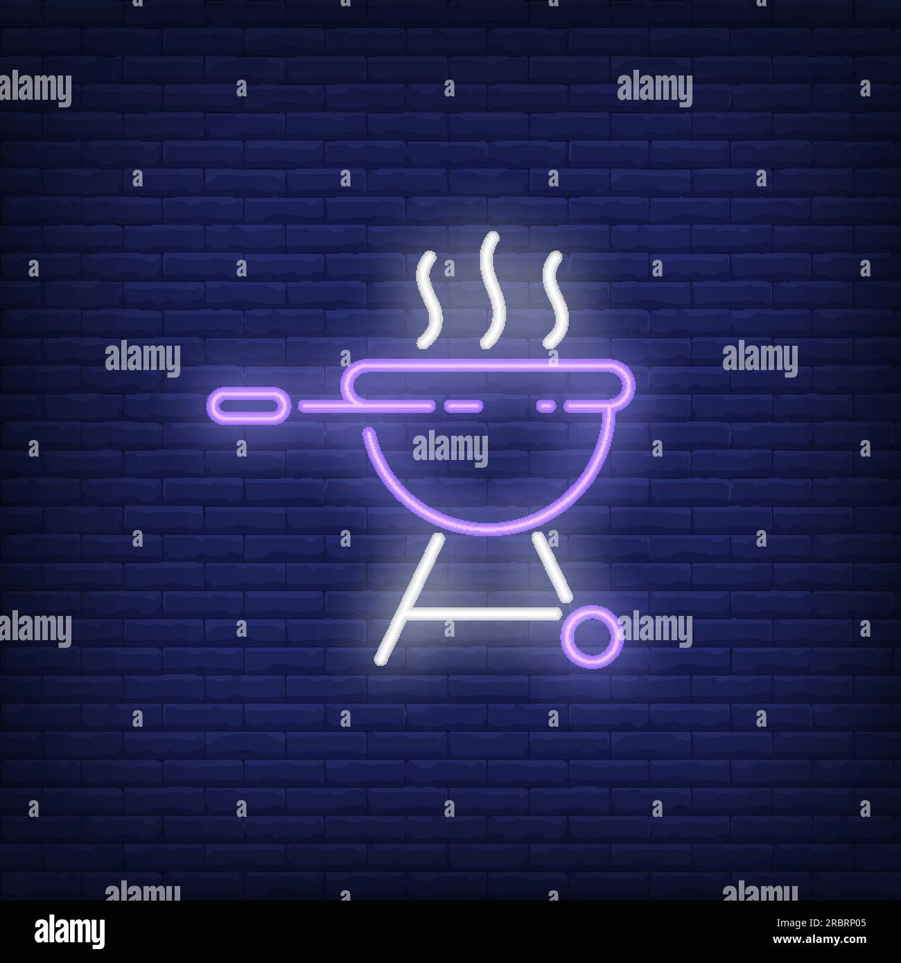 Picnic glowing neon sign hi-res stock photography and images - Alamy