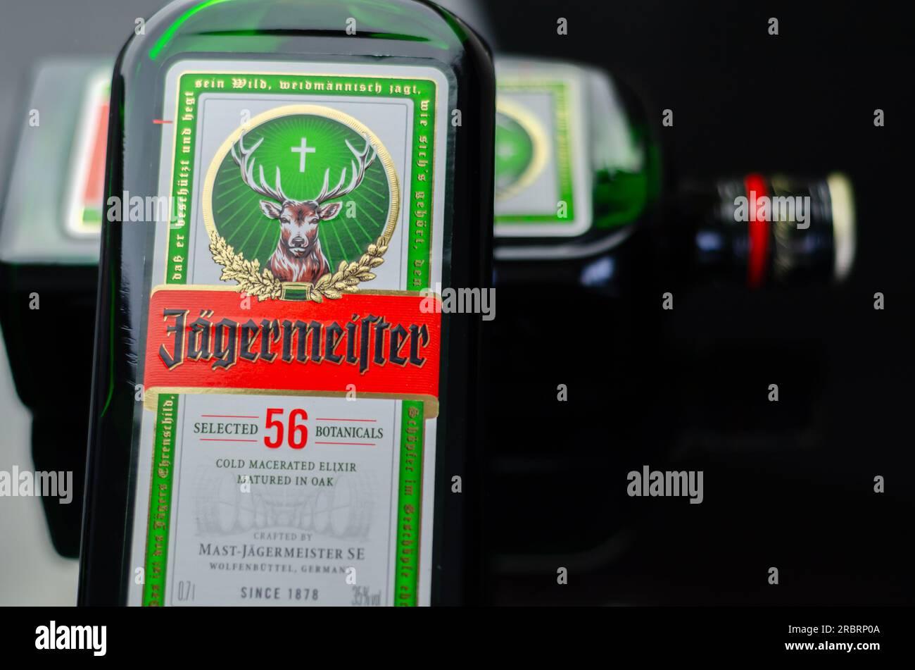 Bottles of jagermeister hi-res stock photography and images - Alamy