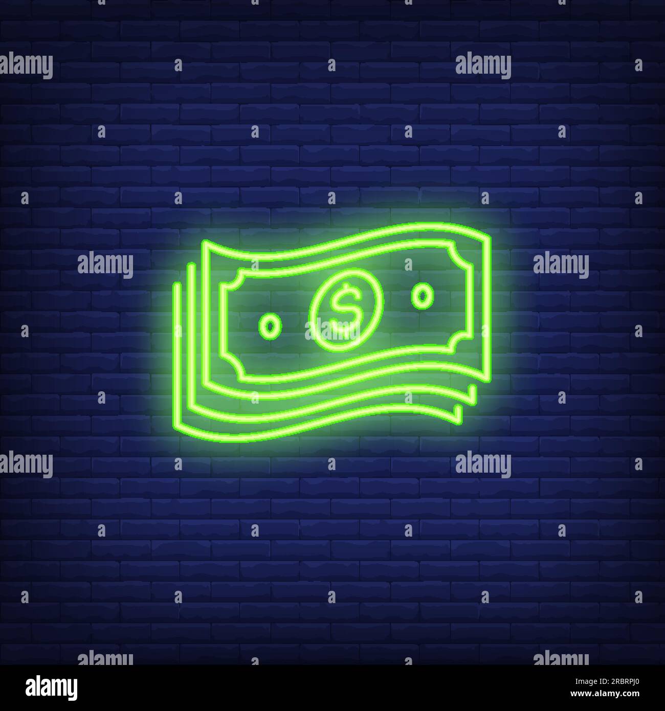Bundle of banknote Stock Vector Images - Alamy