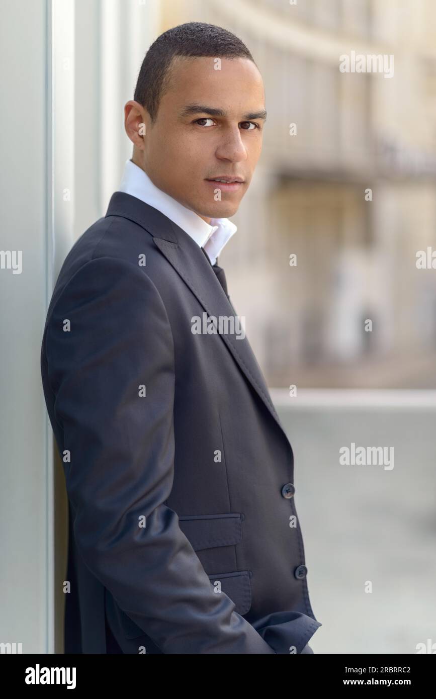 Unbuttoned collar hi-res stock photography and images - Alamy