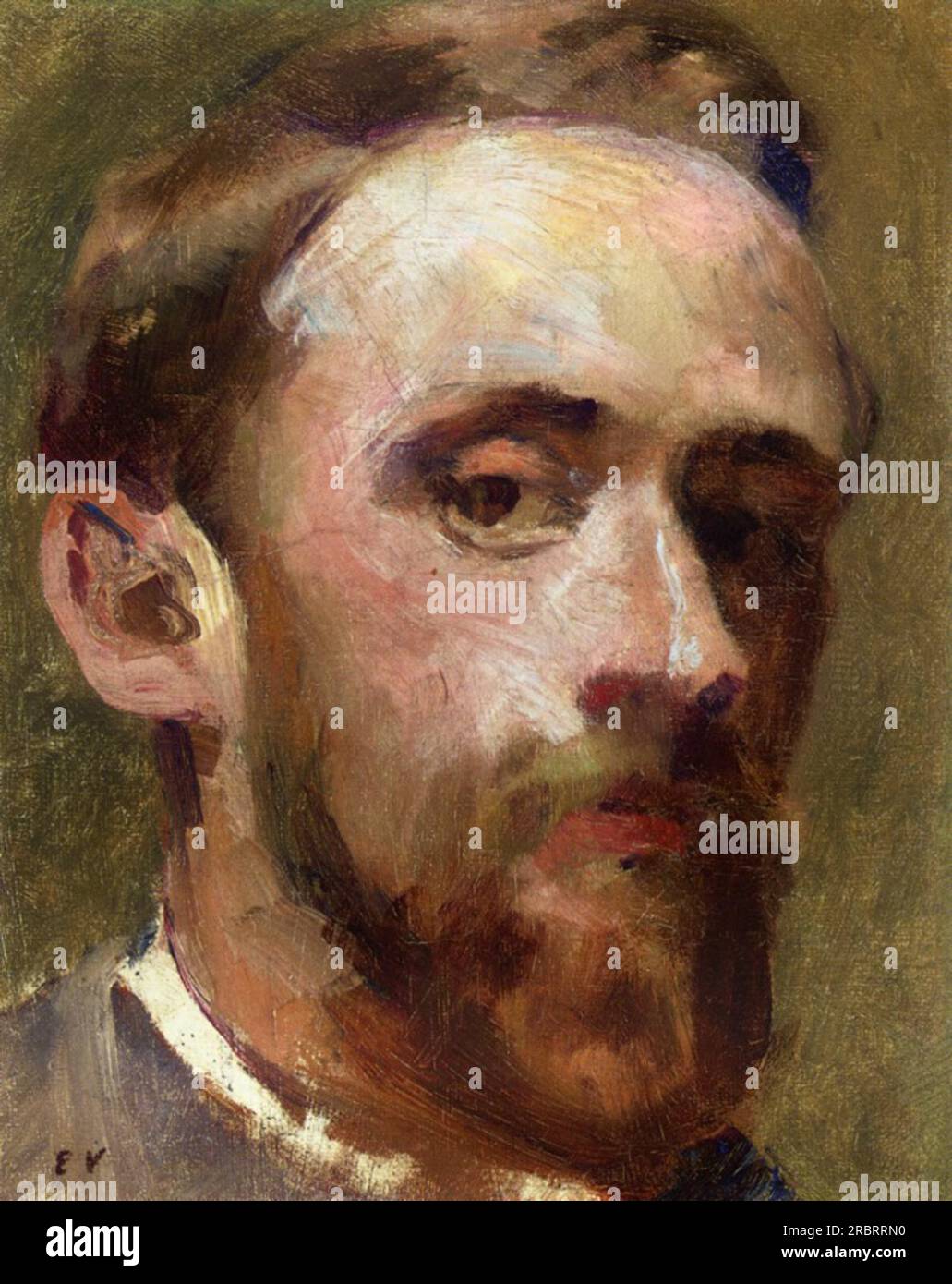 Self-Portrait 1888 by Edouard Vuillard Stock Photo - Alamy
