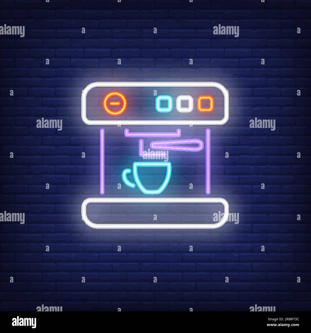 Neon light maker Stock Vector Images - Alamy