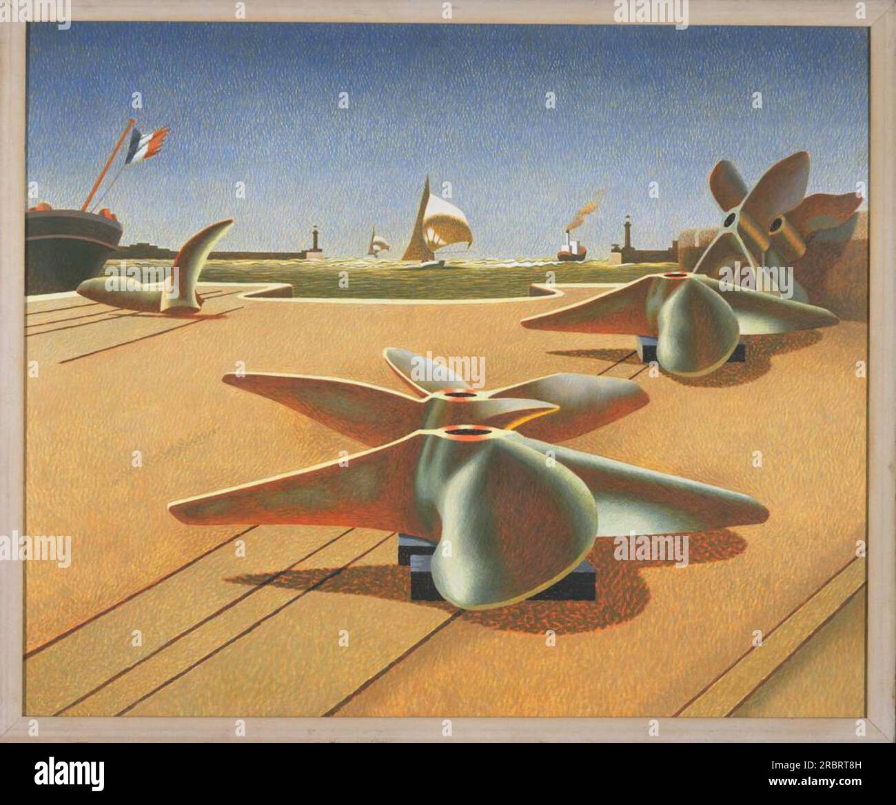 Bronze Ballet 1940 by Edward Wadsworth Stock Photo - Alamy