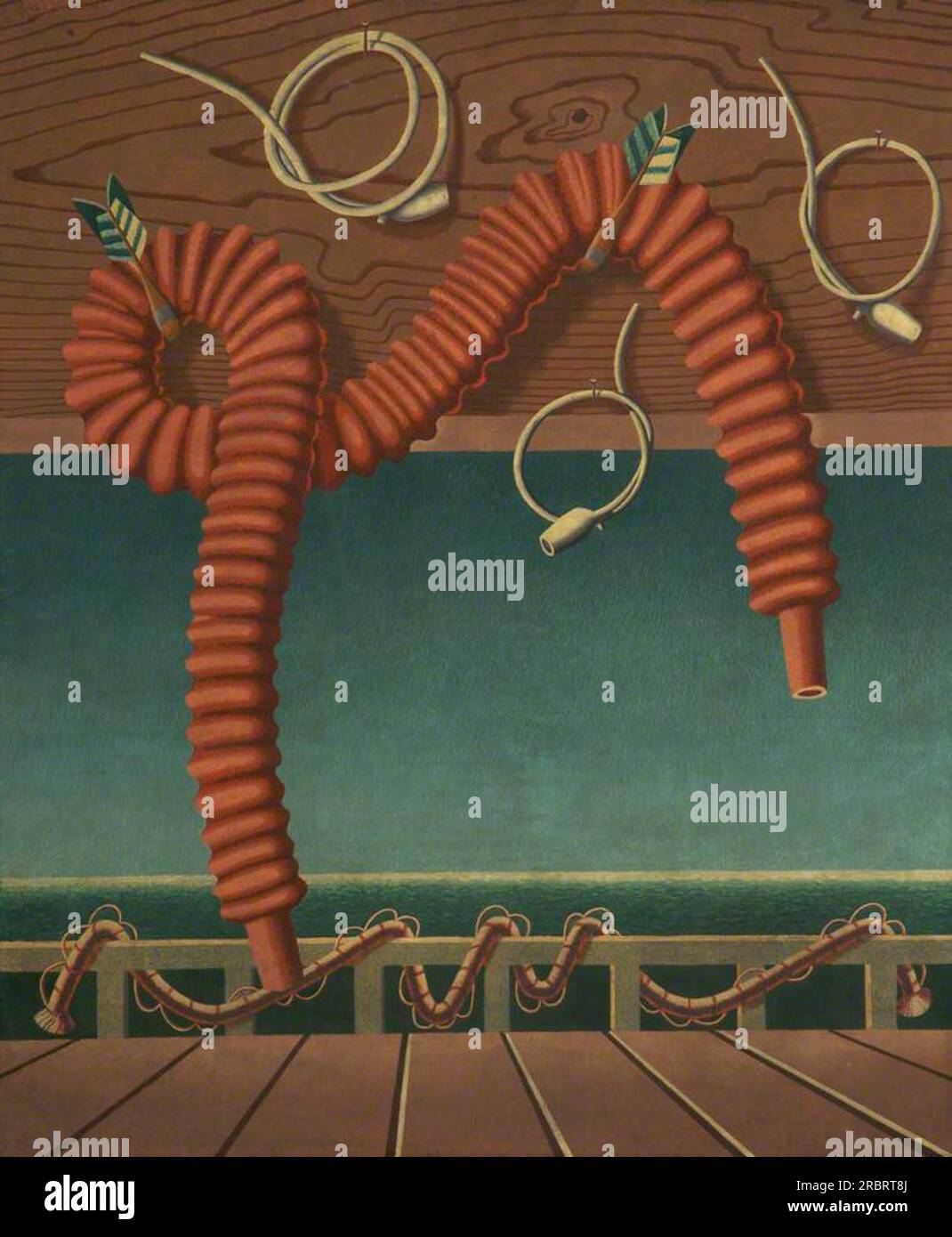 The Perspective of Idleness II 1942 by Edward Wadsworth Stock Photo - Alamy