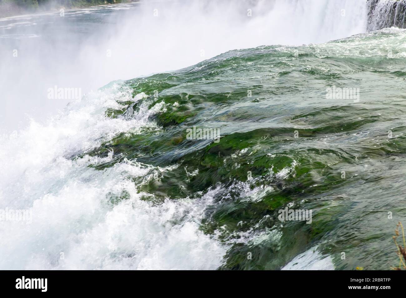 Niagara Falls is the collective name for three waterfalls that straddle ...