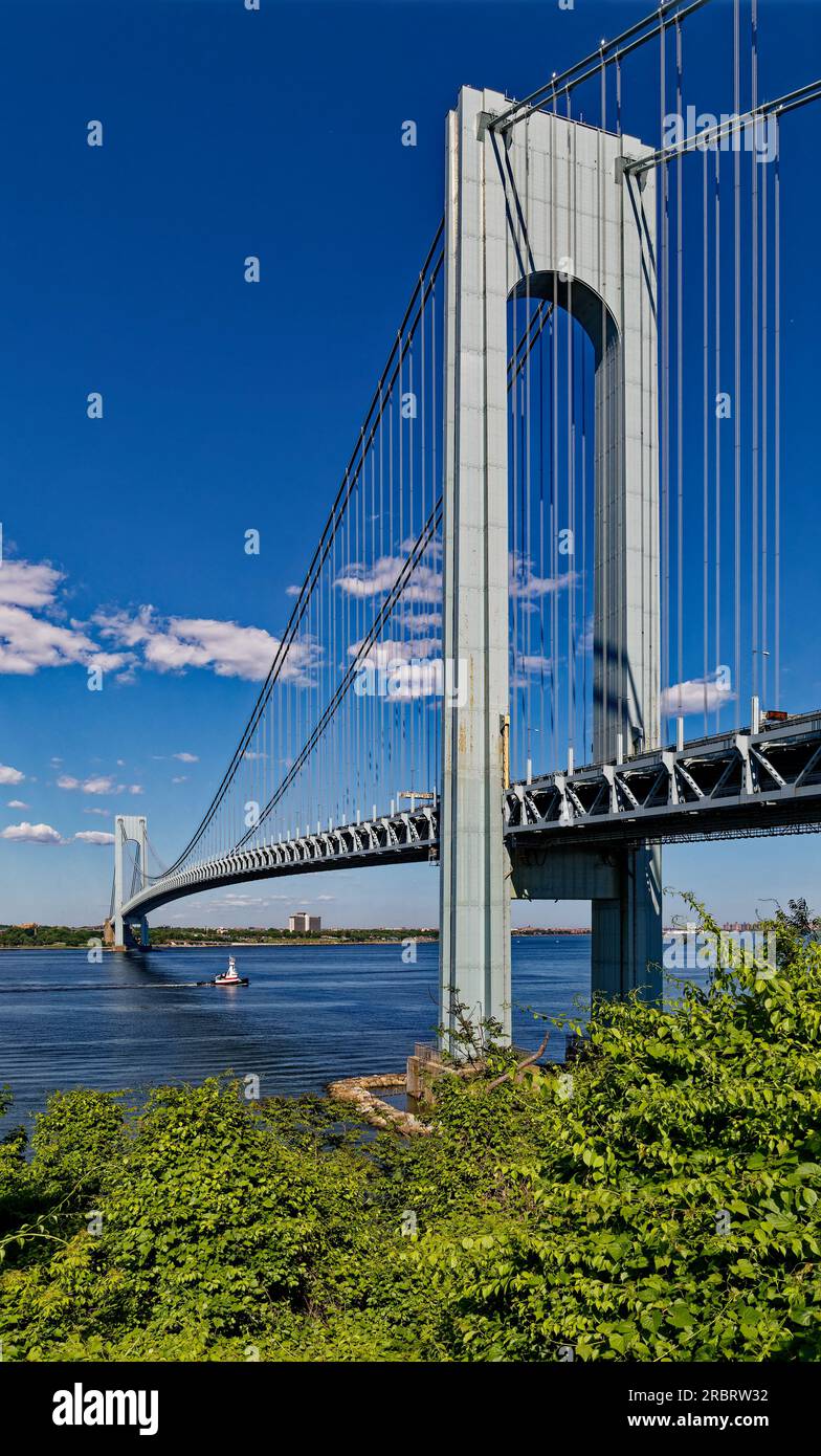 Verrazzano-Narrows Bridge joins NYC’s Brooklyn and Staten Island. The ...