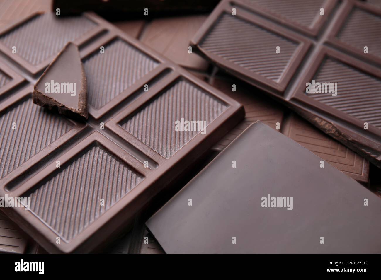 Many tasty chocolate bars hi-res stock photography and images - Alamy