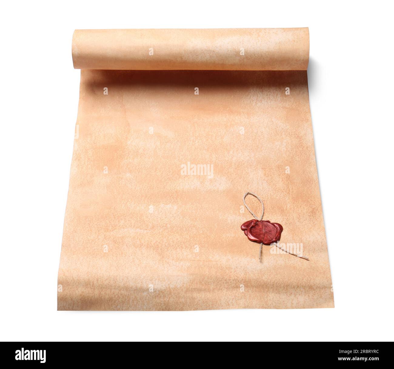 Old paper texture map text design Cut Out Stock Images & Pictures - Alamy