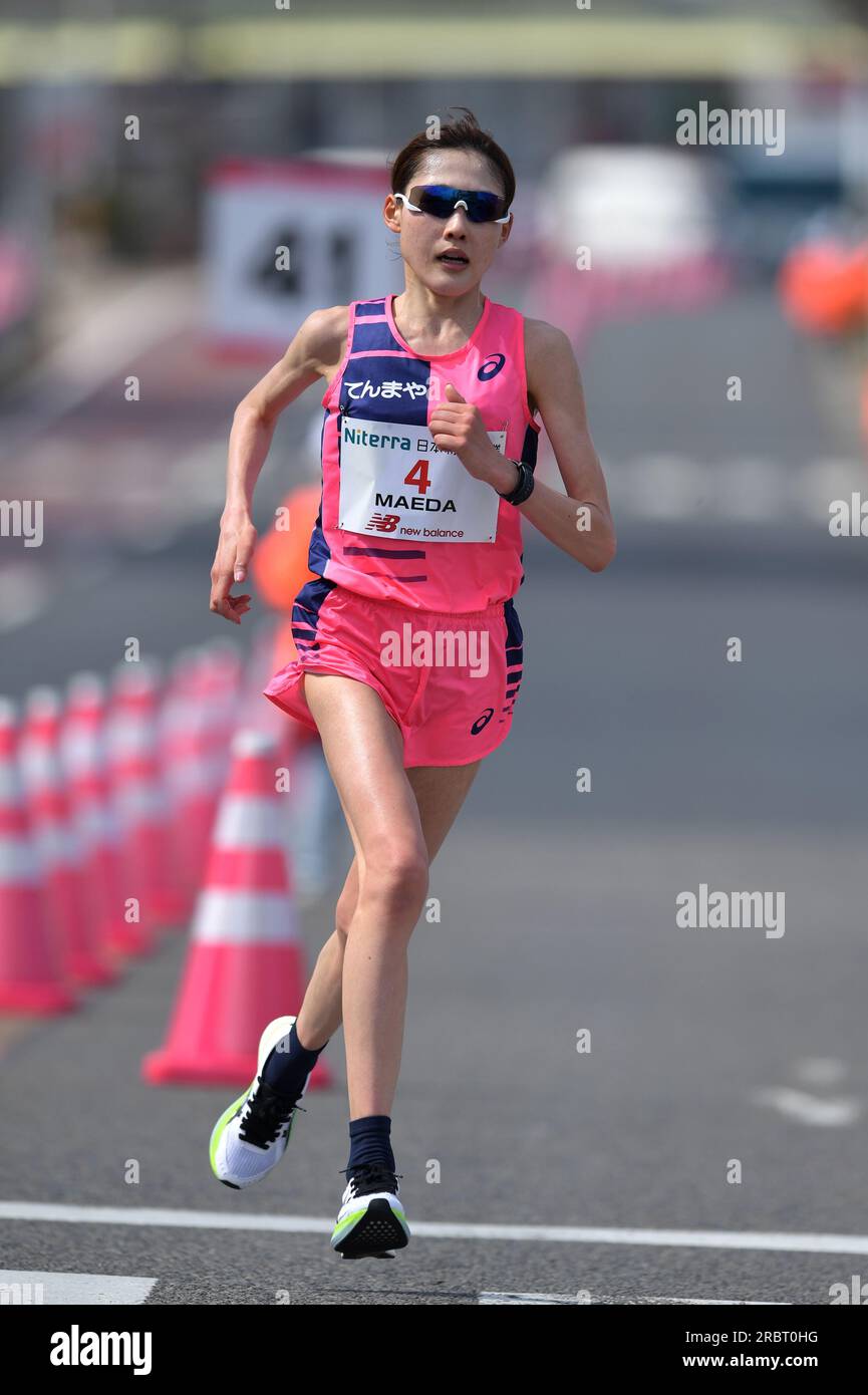 Nagoya, Aichi, Japan. 12th Mar, 2023. Japan's Honami Maeda competes in ...