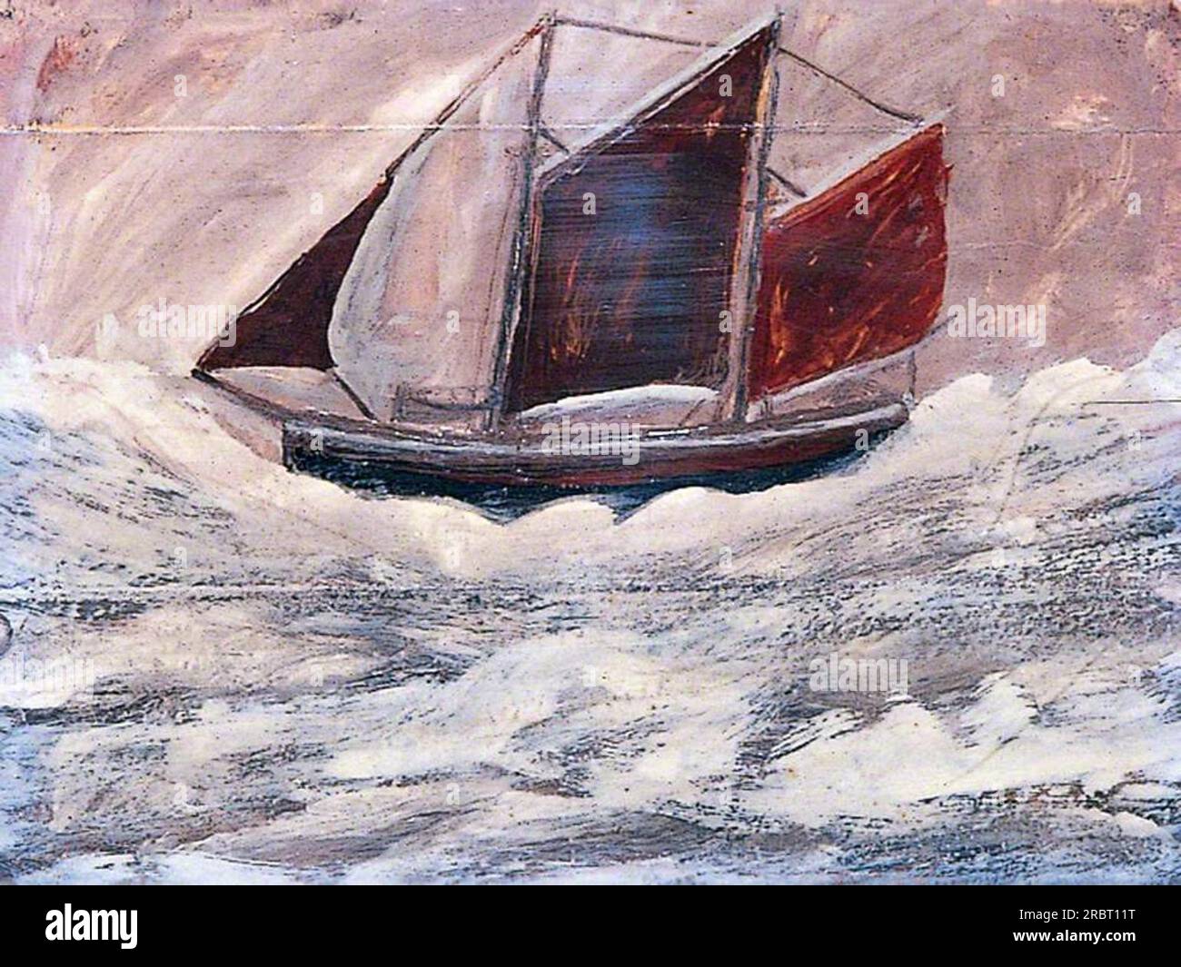 Boat by Alfred Wallis Stock Photo - Alamy