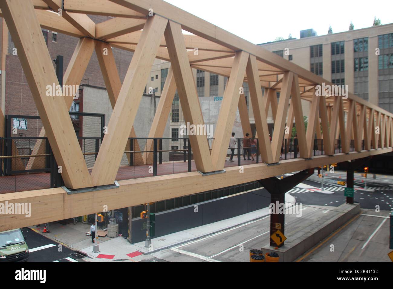 New York, USA. 10th July, 2023. The "Moynihan Connector" now connects ...