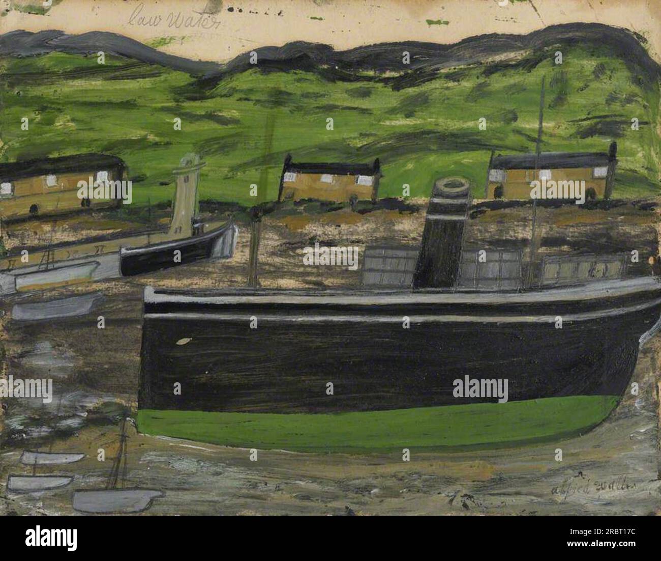 Low Water by Alfred Wallis Stock Photo - Alamy