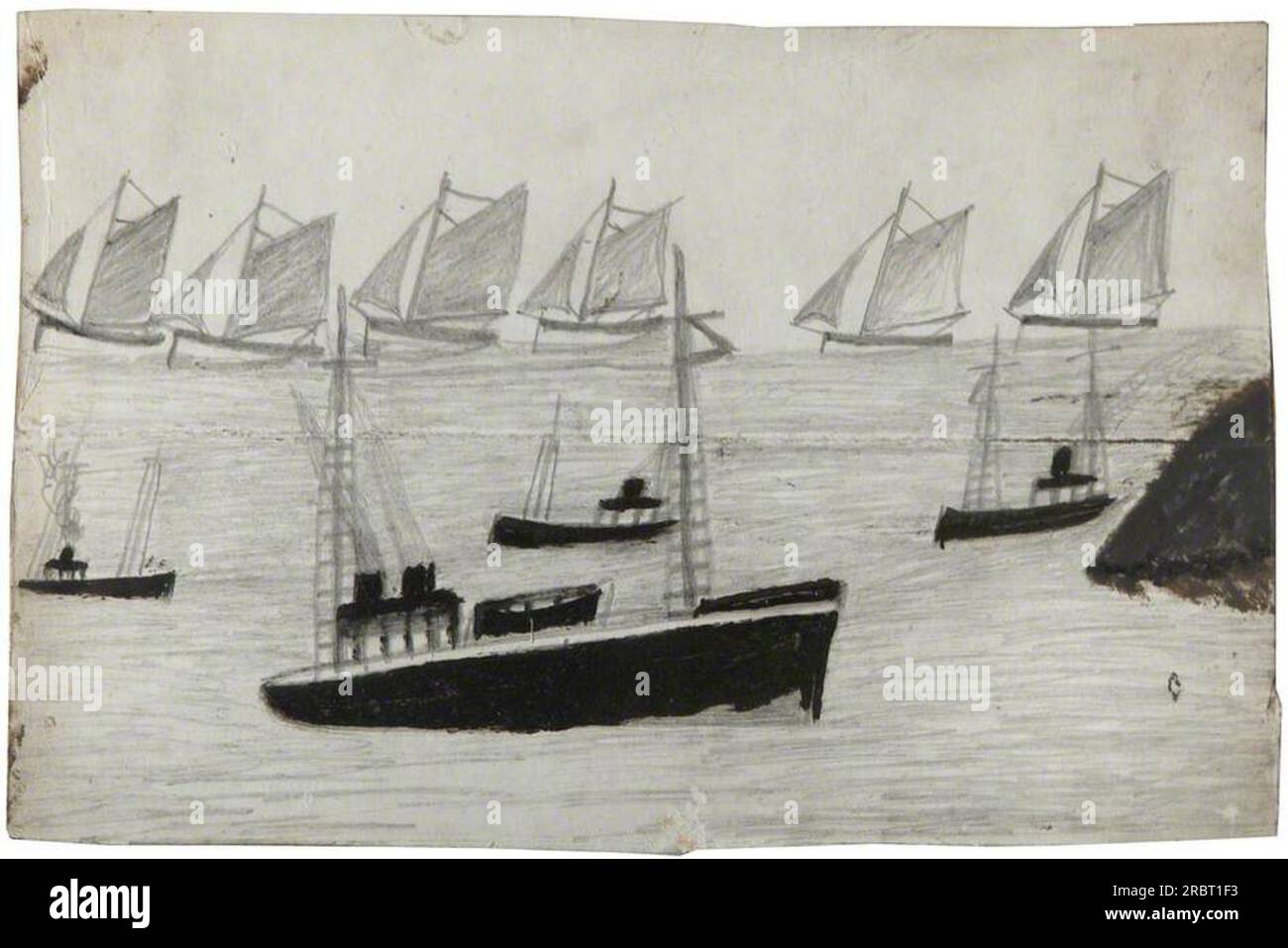 Alfred wallis art hi-res stock photography and images - Alamy