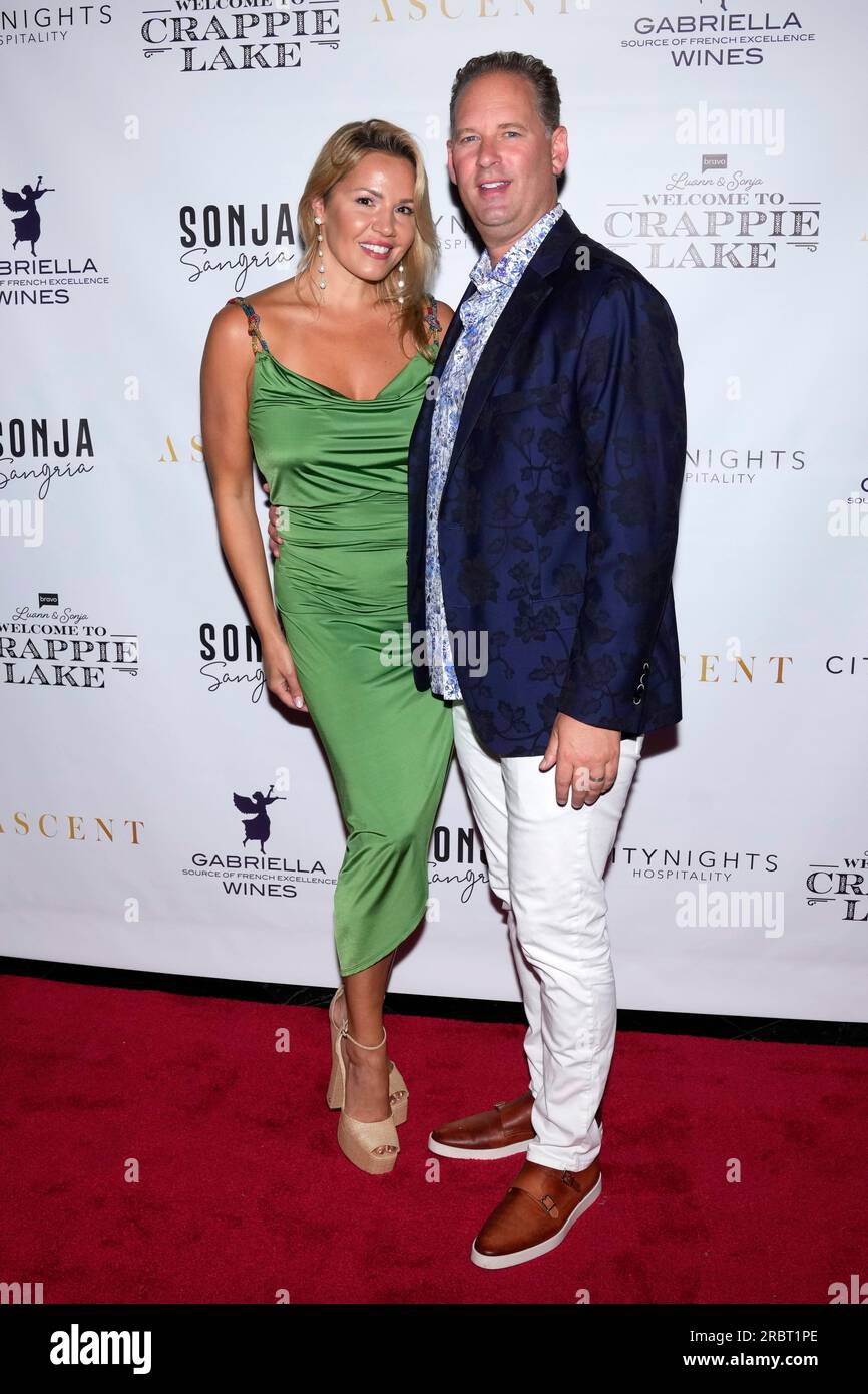 Carrie Packin and Brian Packin attend "Luann & Sonja: Welcome to ...