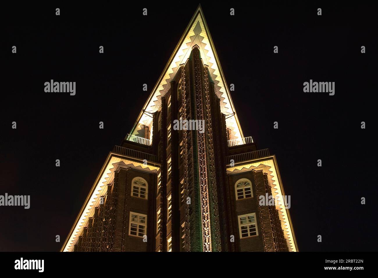 Chilehaus hamburg hi-res stock photography and images - Alamy