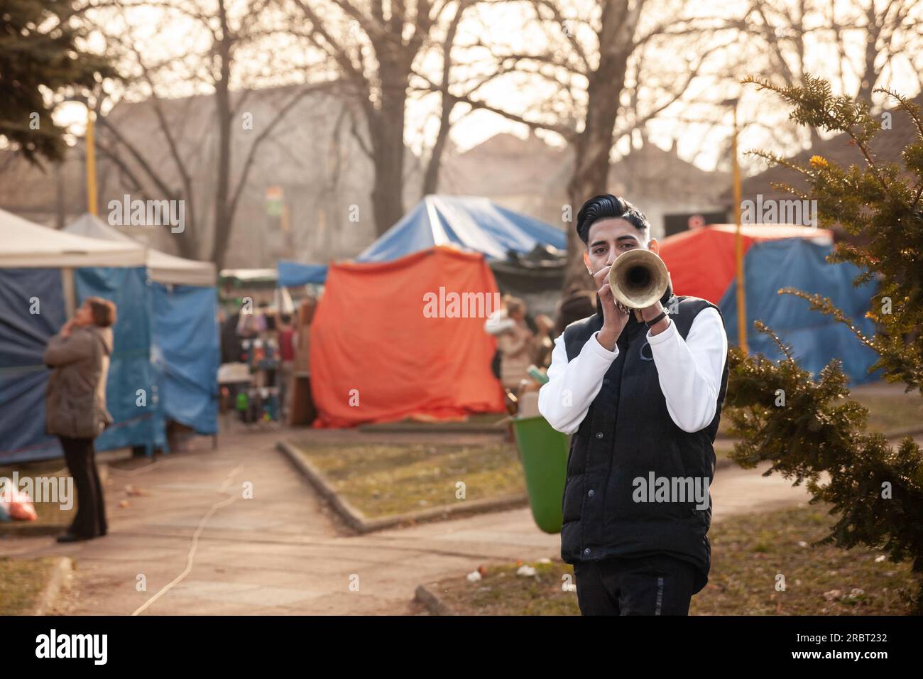Serbia traditional band hi-res stock photography and images - Alamy