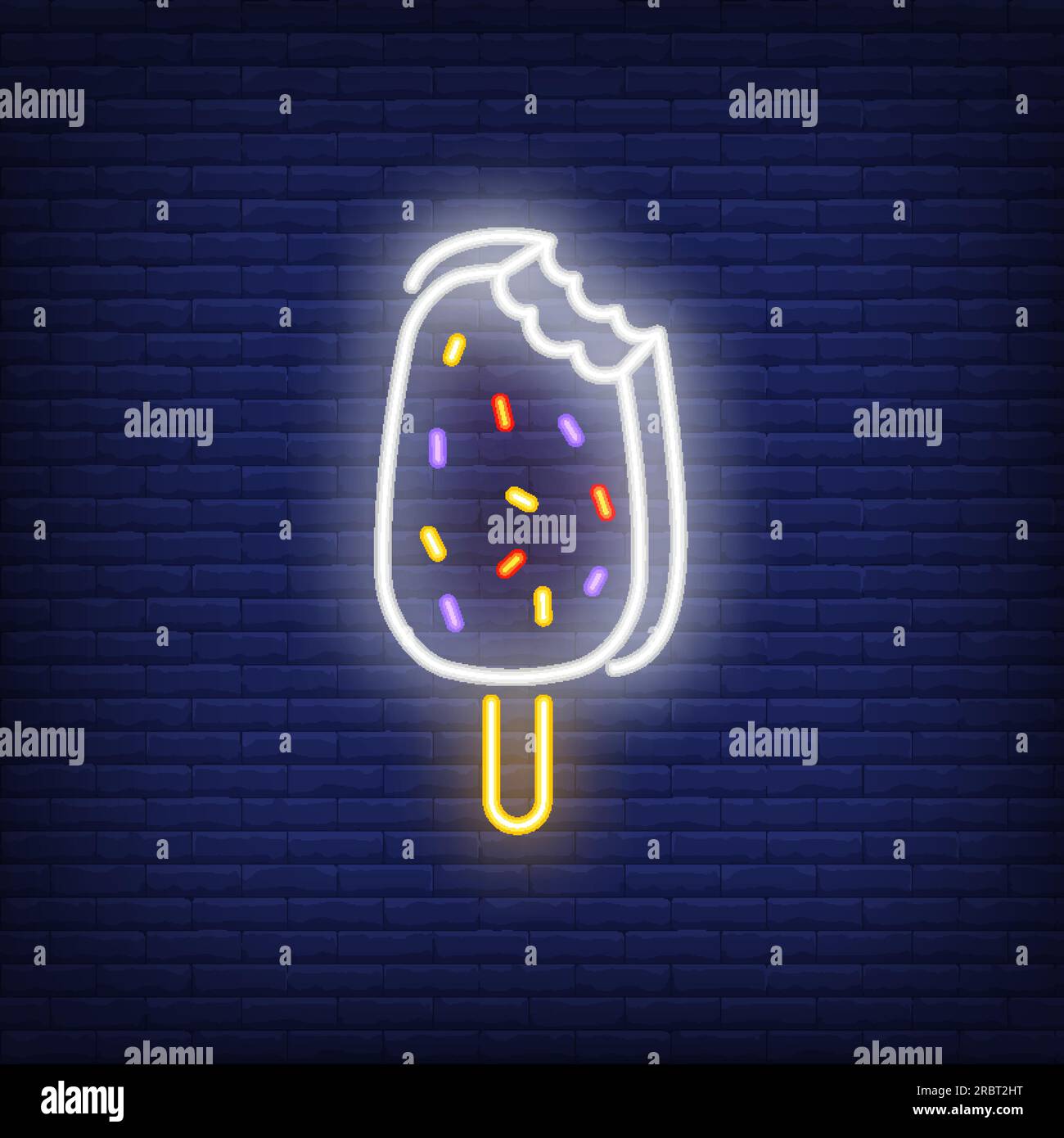 Ice cream realistic advertising Stock Vector Images - Alamy