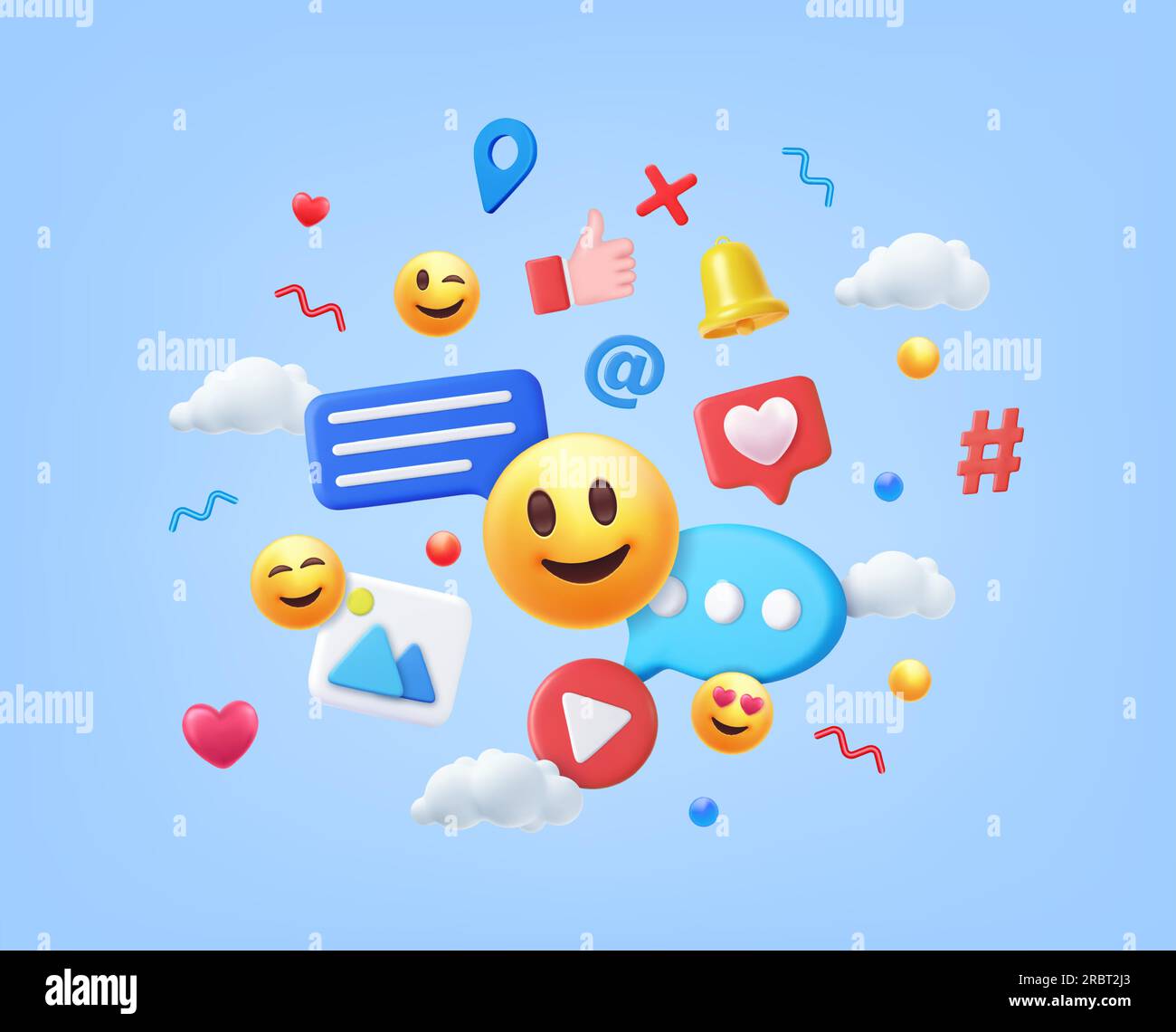 3d render abstract technology background Stock Vector Images - Alamy