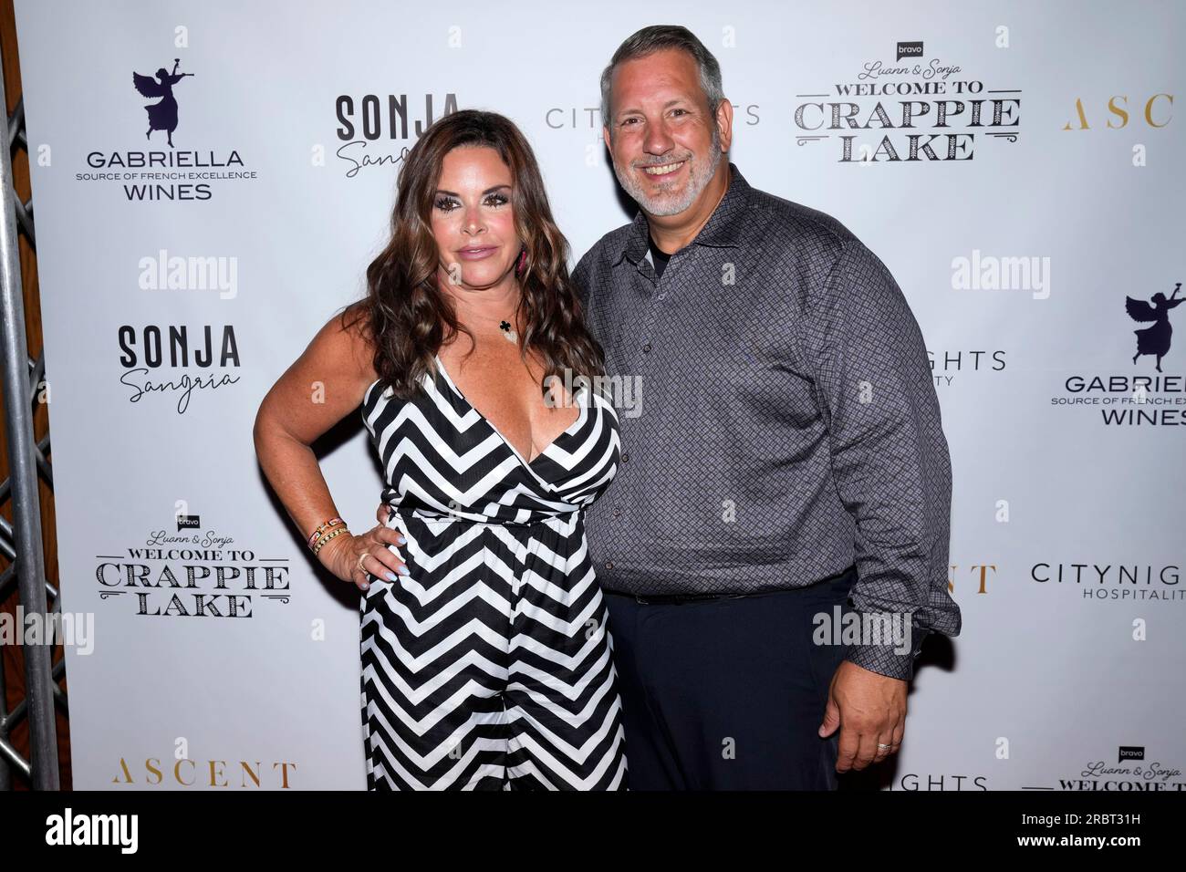 Alicia Grande and Frank Grande attend the "Luann & Sonja: Welcome to ...